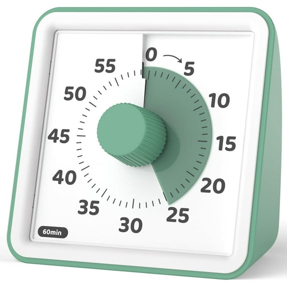 Visual Timer for , 60-Minute Countdown Timers for Classroom Office ...