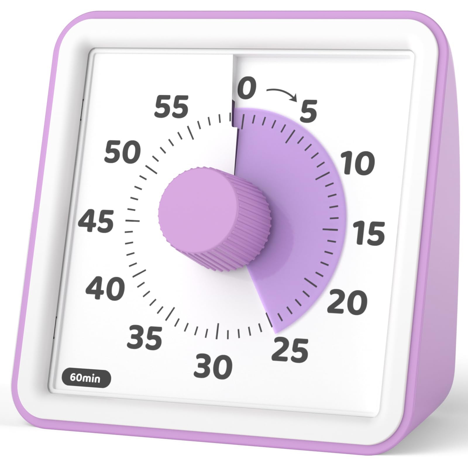 Visual Timer for Kids, 60-Minute Countdown Timers for Classroom Office ...