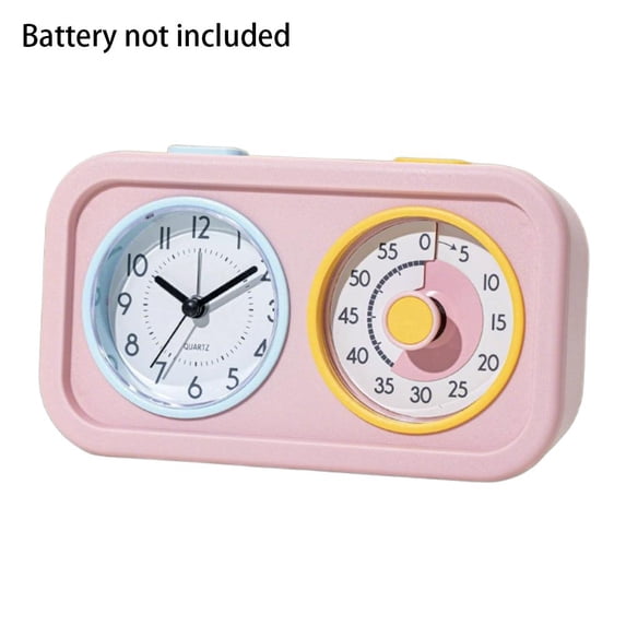 Visual Timer for Kids with Clock – 60-Minute Dual Screen Countdown ...