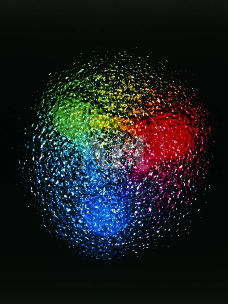Visualisation of Quark Structure of Proton, Unframed Photographic Print ...