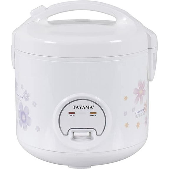 Visualz Automatic Rice Cooker & Food Steamer 8 Cup, White (TRC-08RS ...