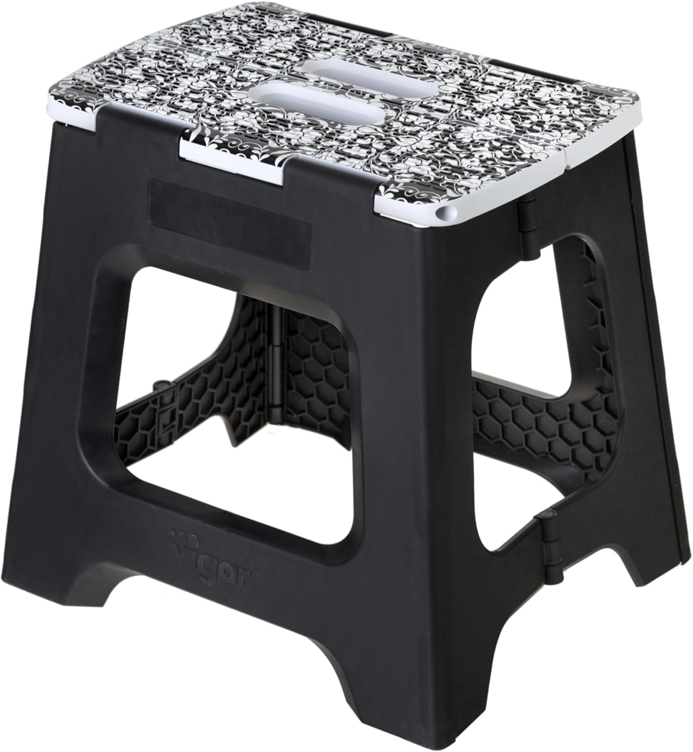 Visualz Compact Step Stool Foldable, 12-1/2-inch Step Stools for Adults ...