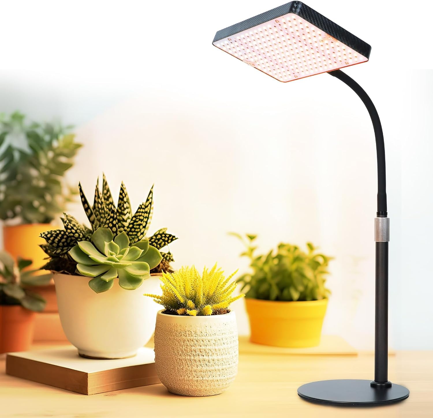 Visualz Desk Grow Lights for Indoor Plants, Table Top Grow Light UV-IR ...