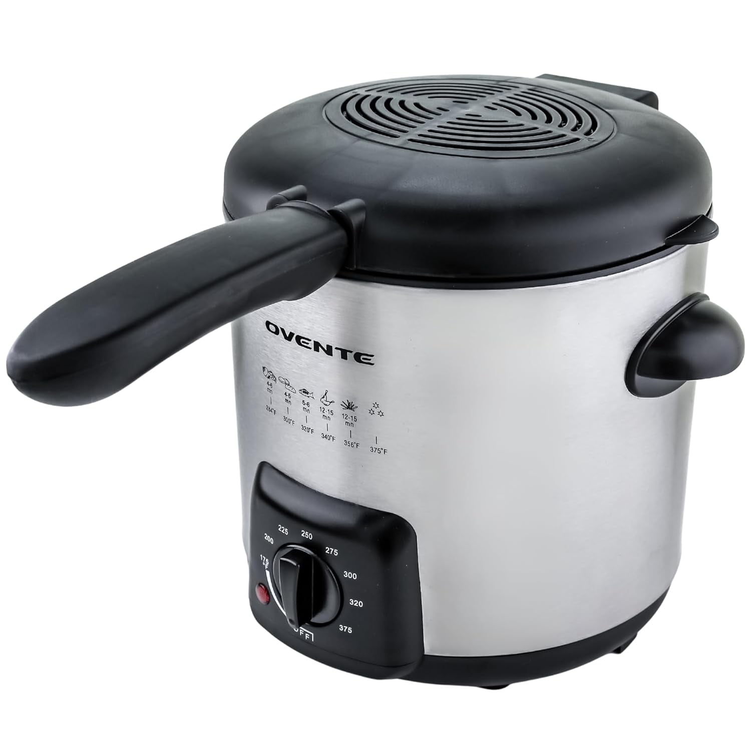 Visualz Electric Deep Fryer, 0.9L Capacity, 840W with Adjustable ...