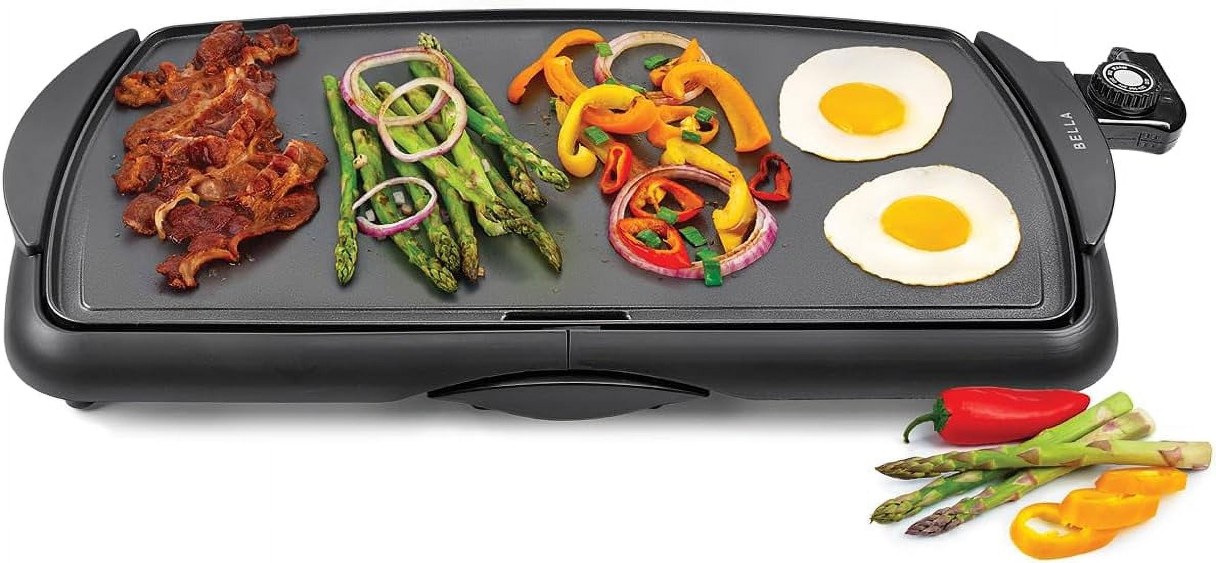 Visualz Electric Non-Stick Griddle, Make 10 Eggs At Once, Healthy-Eco ...