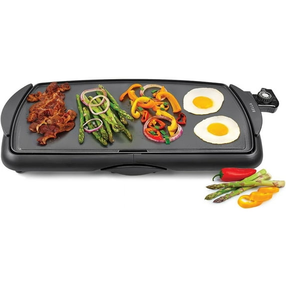 Visualz Electric Non-Stick Griddle, Make 10 Eggs At Once, Healthy-Eco ...