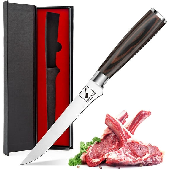 Visualz Fillet Knife, German High Carbon Boning Knife, 6-Inch Stainless ...