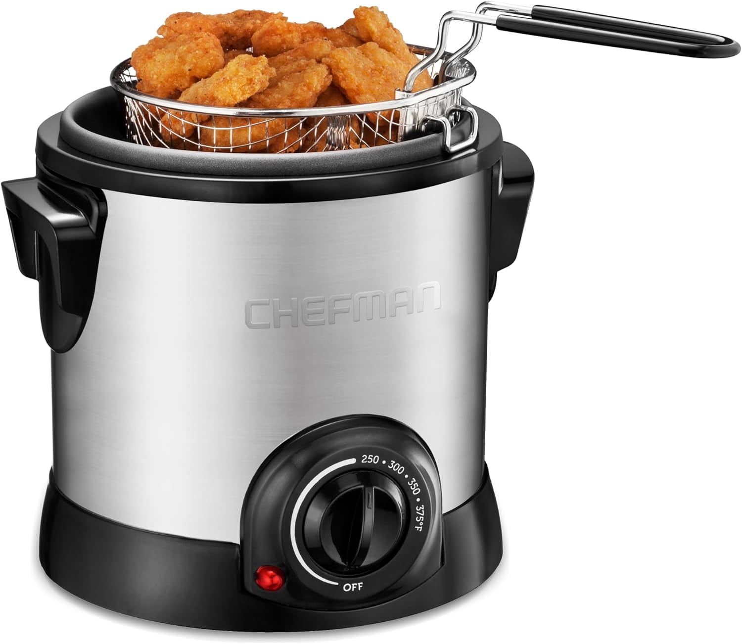 Visualz Fry Guy Deep Fryer with Removable Basket, Easy-to-Clean Non ...