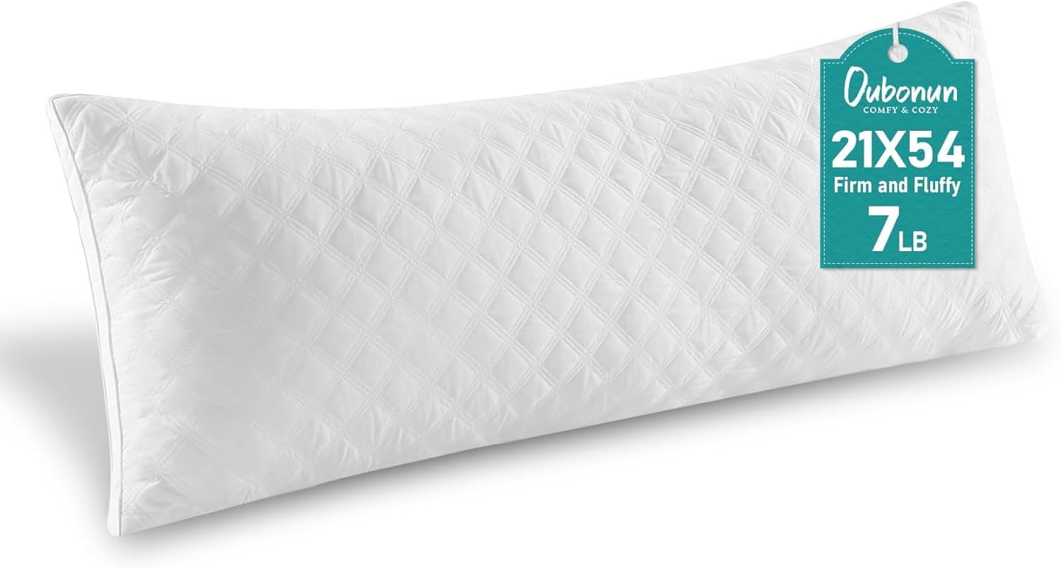 Visualz Full Body Pillow for Sleeping-Adjustable Firm and Fluffy Body ...