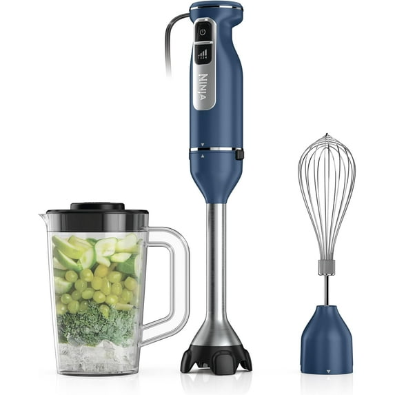 Visualz Immersion Blender and Whisk, Hand Stick Blender, 4 Speeds, with ...