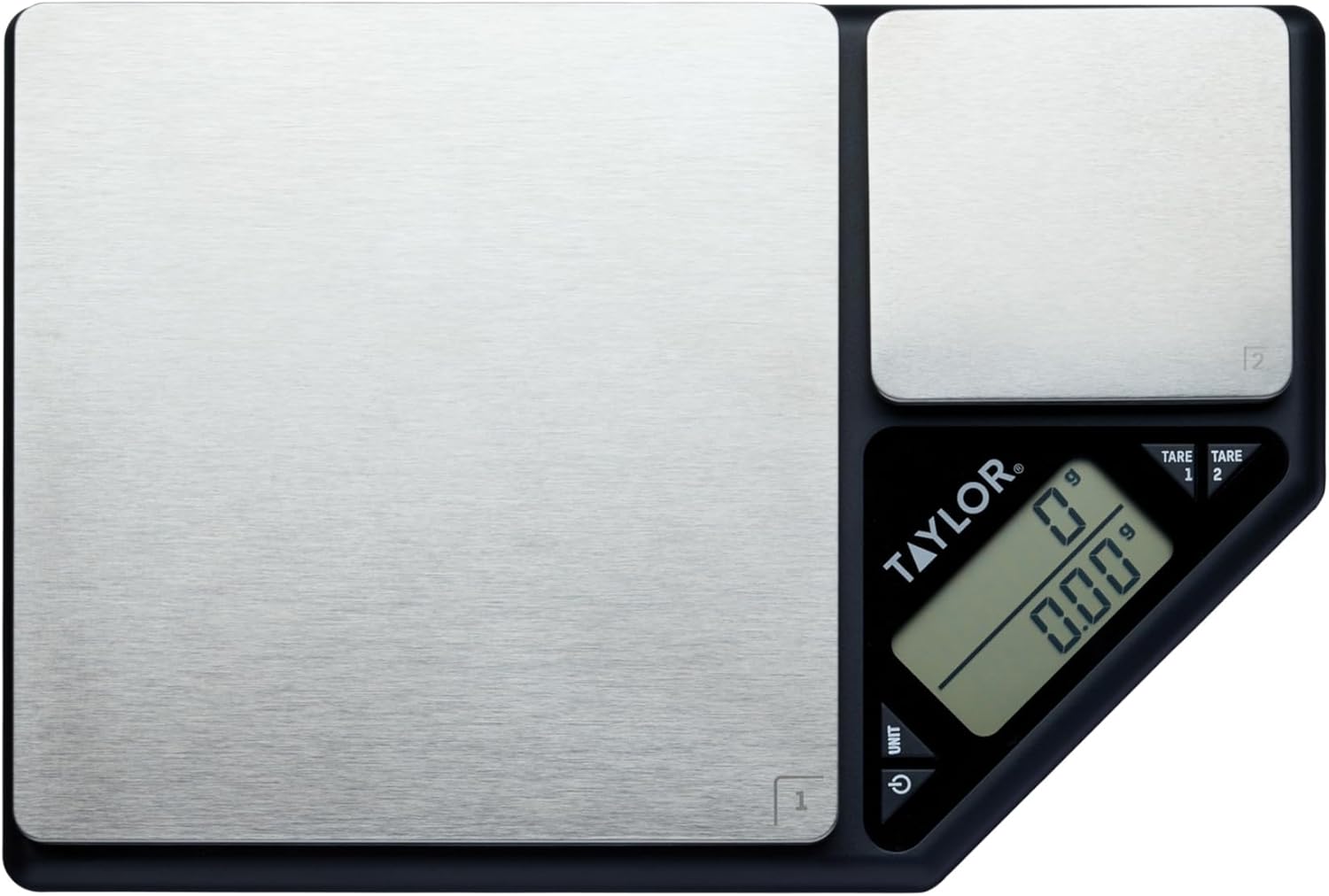 Visualz KitchenCraft Digital Kitchen Scale Dual Platform, Pro ...