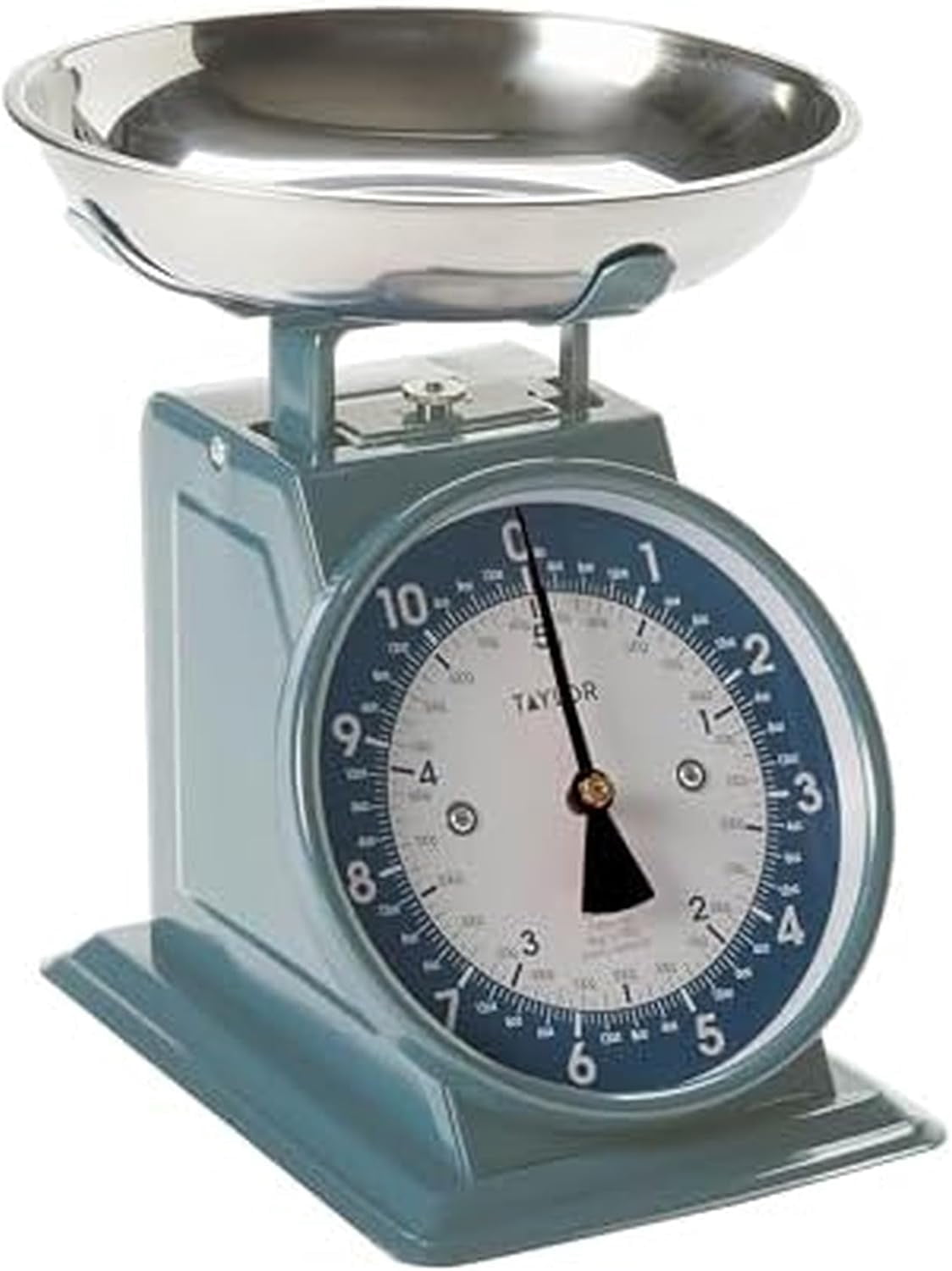 Visualz Mechanical Kitchen Weighing Food Scale with Bowl, Weighs up to ...