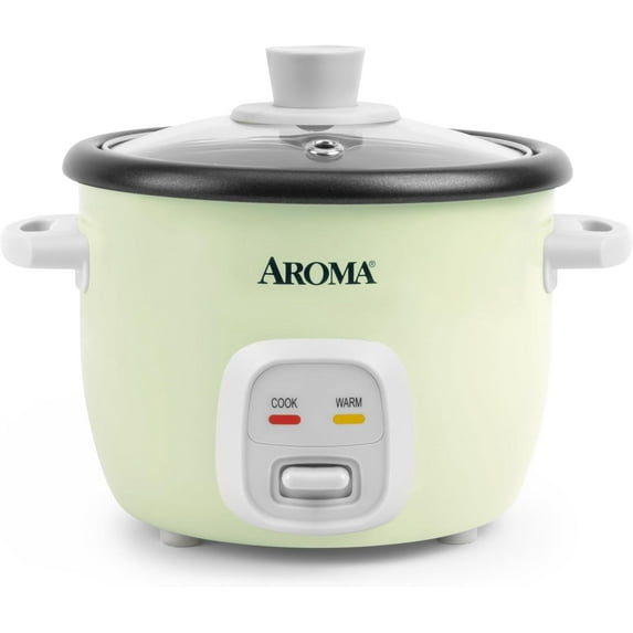 Visualz® Mini Rice Cooker, 2-Cup (Uncooked) / 4-Cup (Cooked), Grain ...