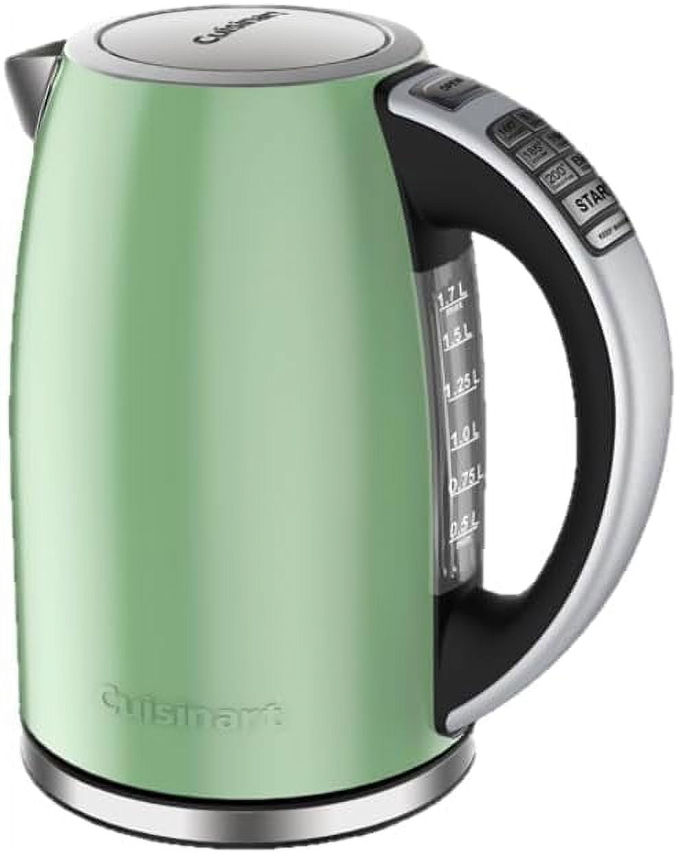 Visualz PerfecTemp 1.7-Liter Electric Kettle, Cordless Electric Tea ...