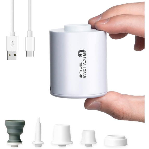 Visualz Tiny Pump Portable Air Pump, Ultra-Mini with 1300mAh Battery ...