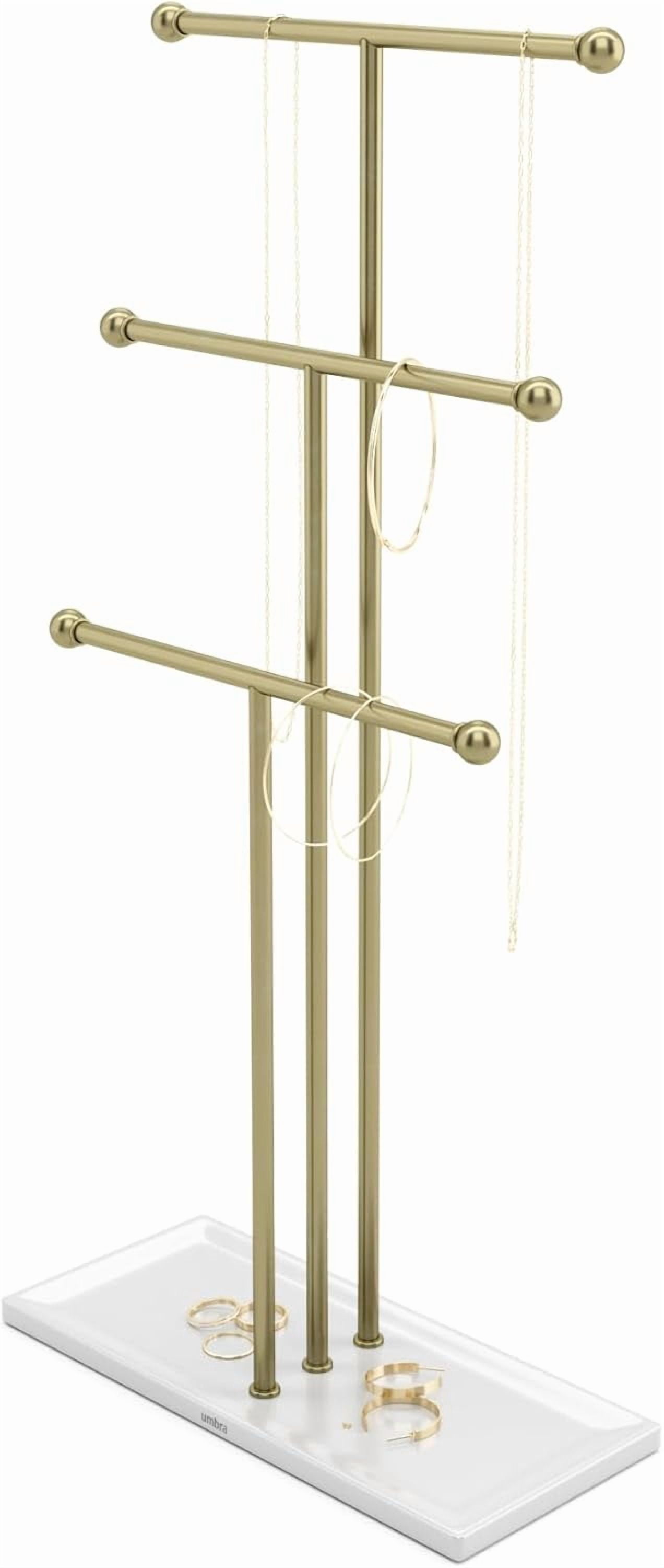 Visualz Trigem Hanging Organizer Tiered Tabletop Free Standing Holder ...