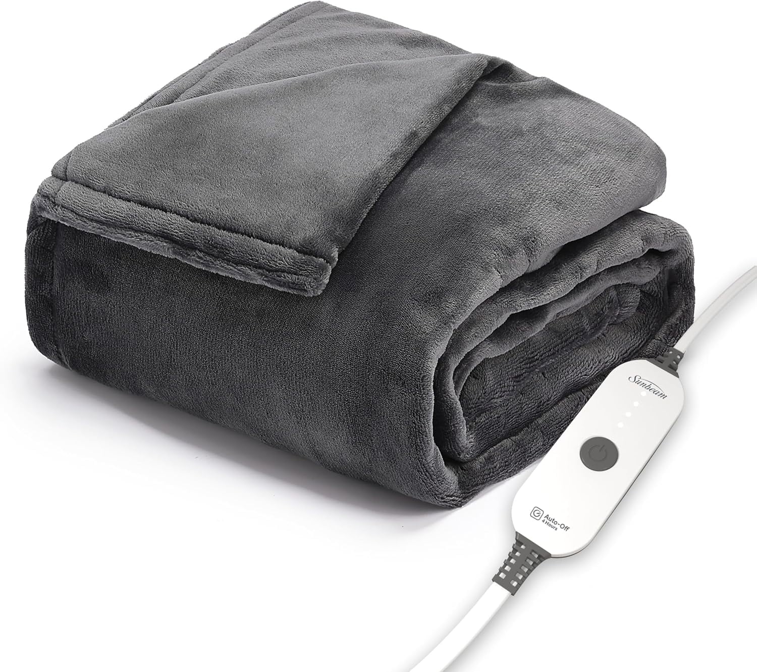 Visualz Ultimate Cozy Royal Posh Velvet Hand & Foot Pocket Heated Throw ...