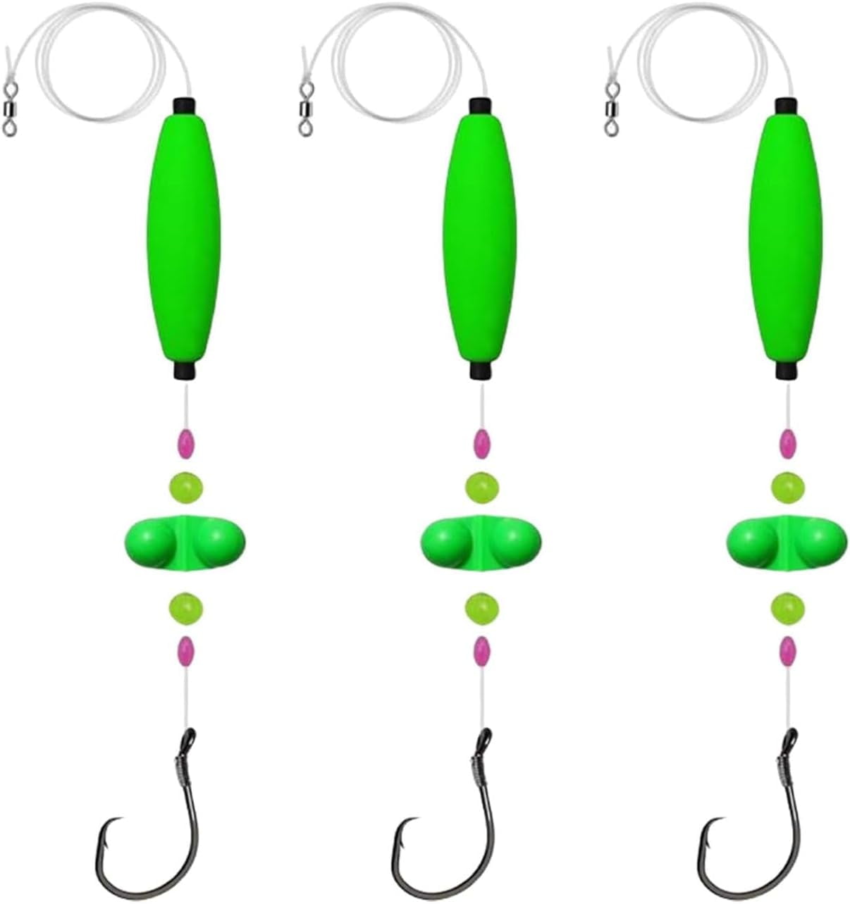 Visulong Catfish Fishing Set, Catfish Rattle Floats, 6/0 8/0 Takedown ...