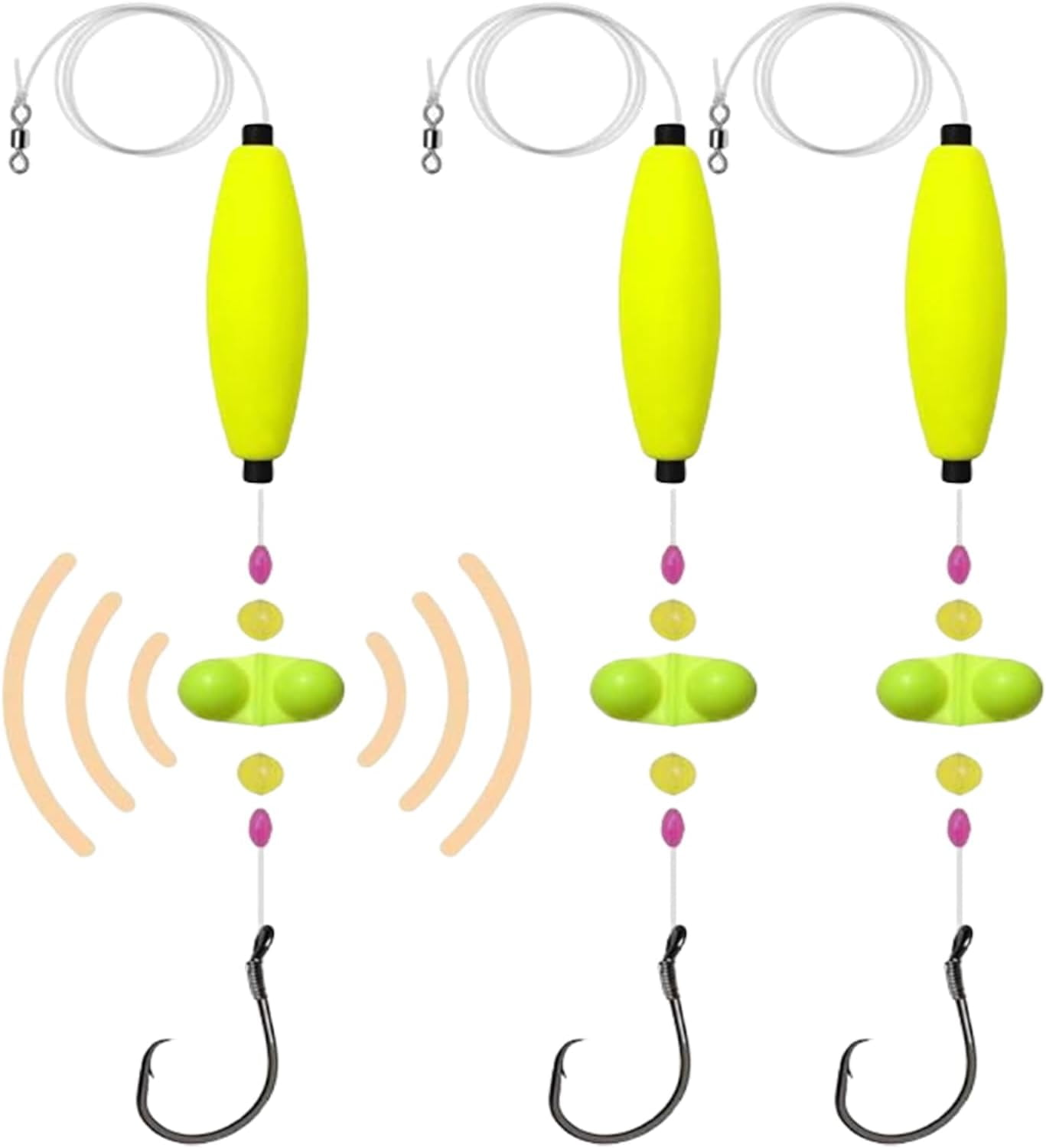 Visulong Catfish Fishing Set, Catfish Tackle with Fishing Hook, Peg ...