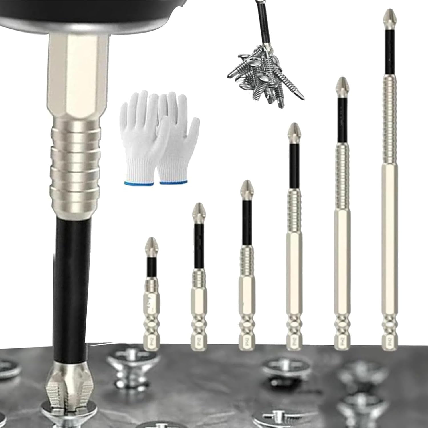 Visulong Drill Bits, Visulong Magnetic Screwdriver Bits, High Magnetic ...