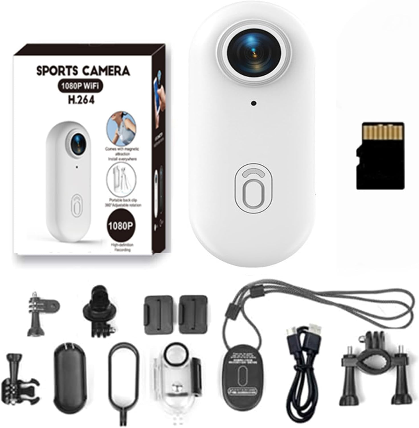 Visus Cam Mini, POV Pro 4k, Snapcam Go Compact 4k Hands-Free POV Camera ...