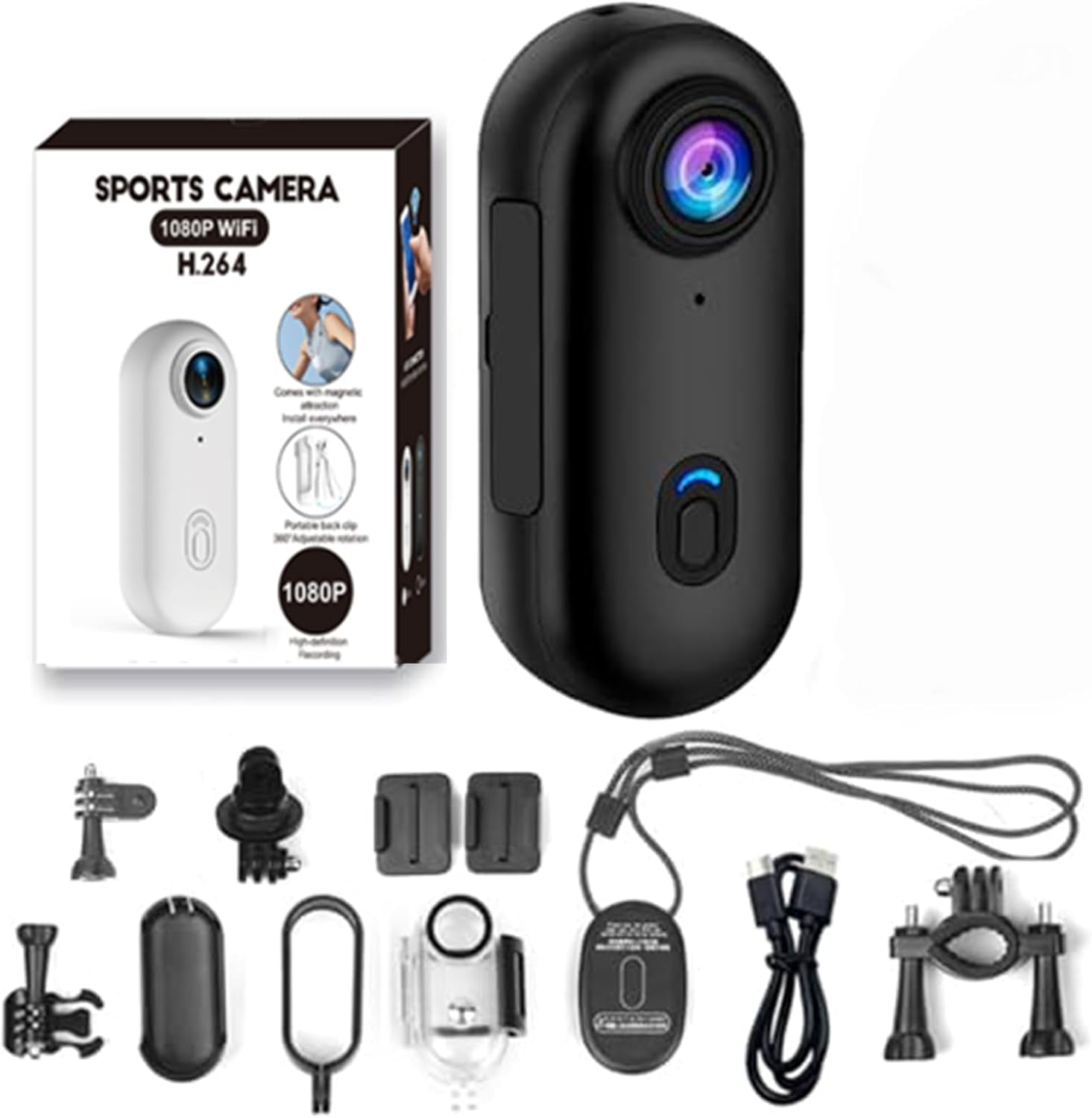 Visus Cam Mini, POV Pro 4k, Snapcam Go Compact 4k Hands-Free POV Camera ...
