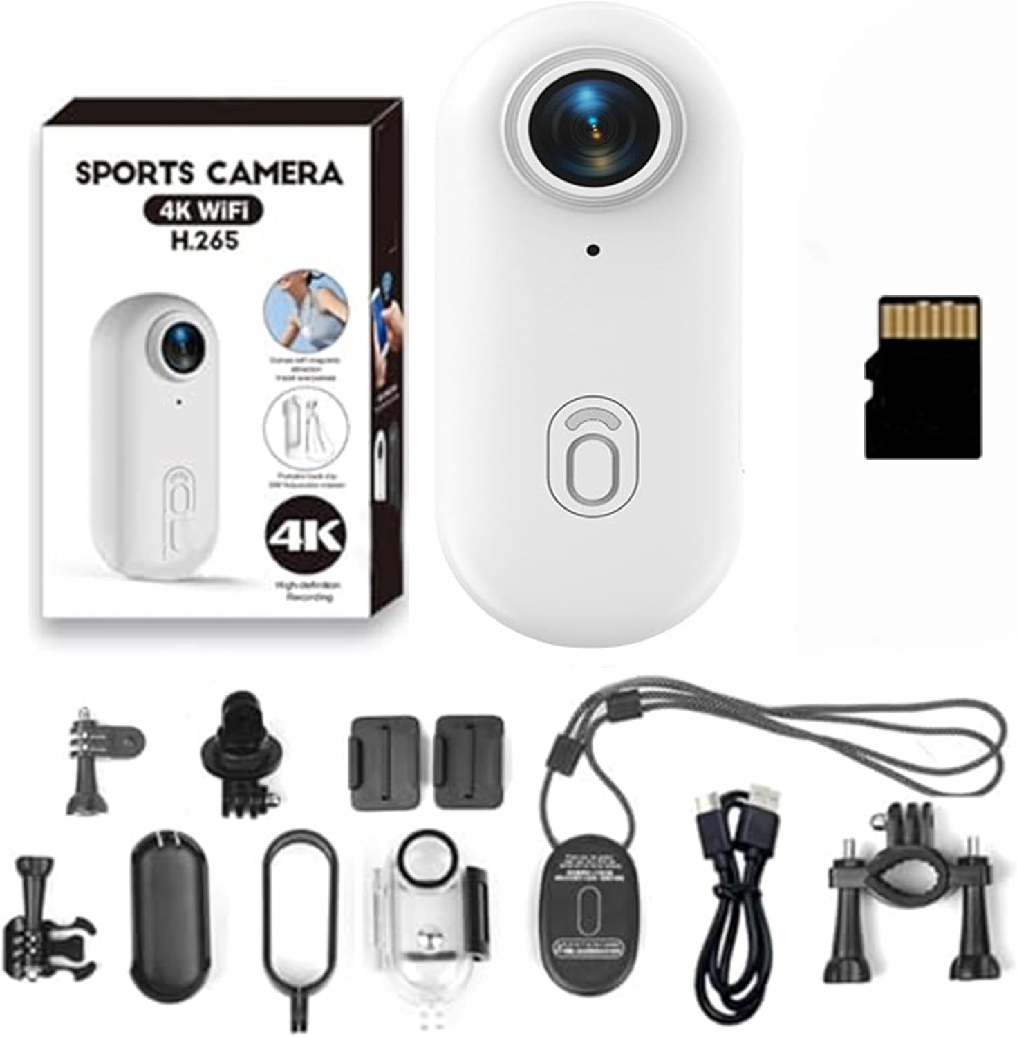 Visus Cam Mini, POV Pro 4k, Snapcam Go Compact 4k Hands-Free POV Camera ...