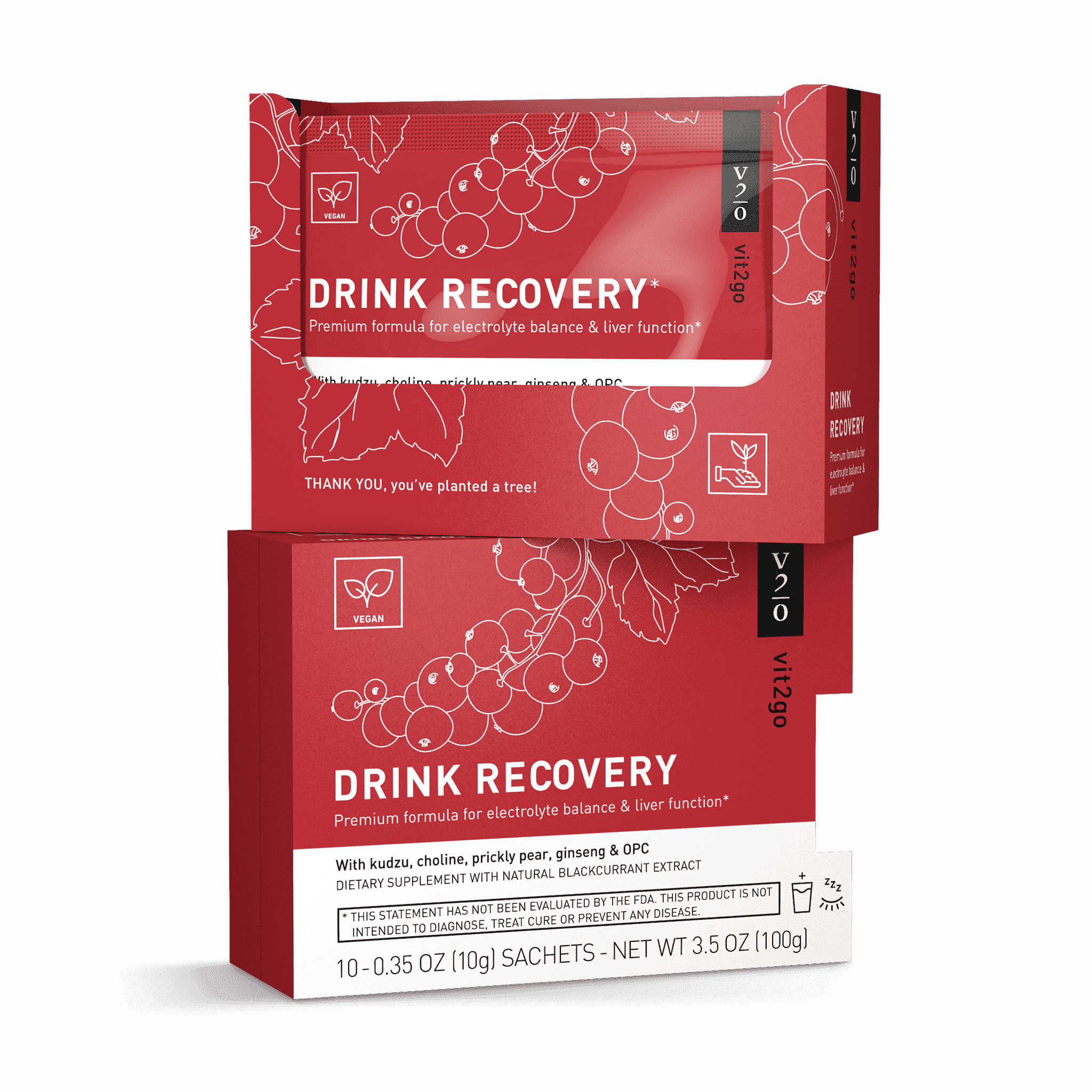 Vit2go DRINK RECOVERY after-party powder drink 10-pack (10 x 10g ...