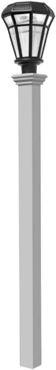 Vita 4"x4" Vinyl EZ Mount Lamp Post, White VA94436 - Walmart.com