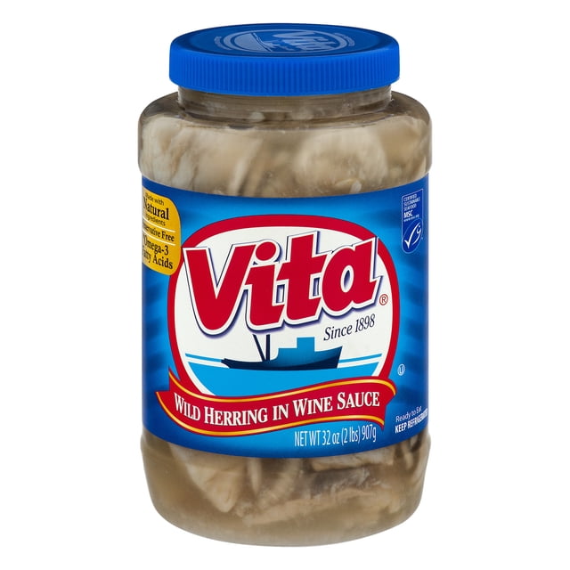 Vita Herring in Wine | Seafood jars for suppliers - Walmart Business ...