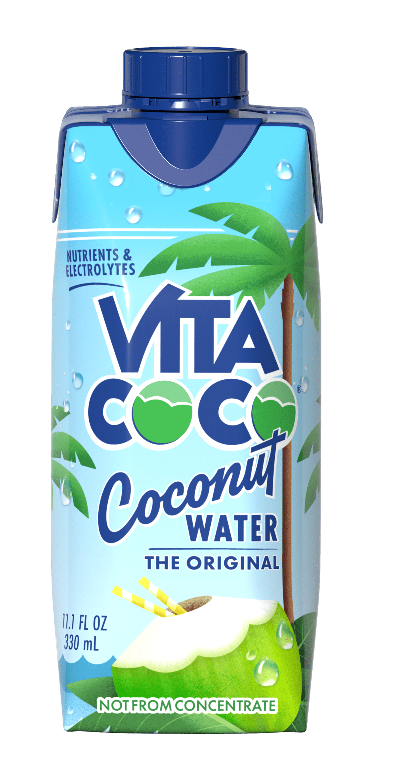 Vita Coco Brand, Coconut Water, Pure, 11.1 fl oz Tetra - Walmart.com