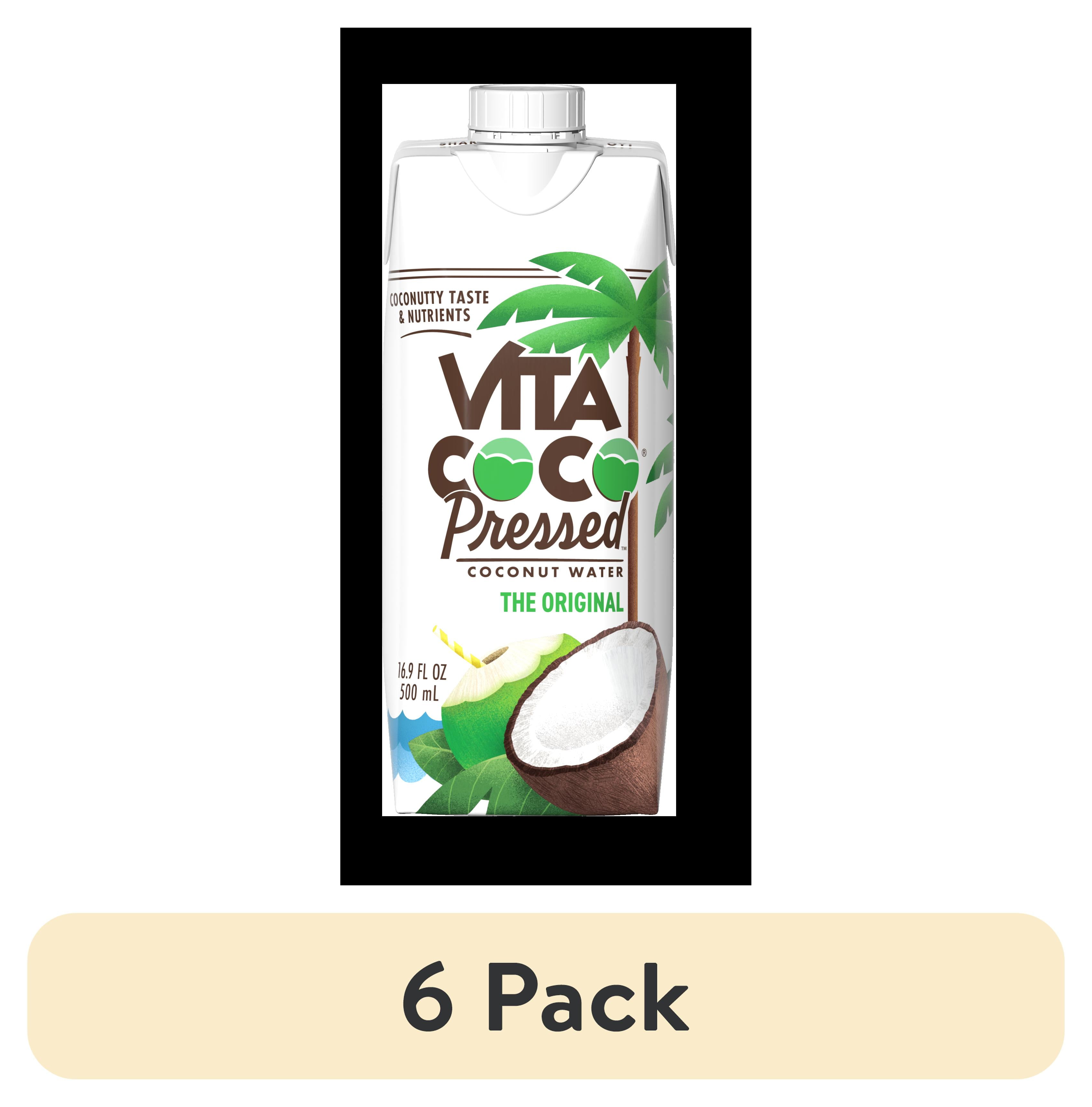 (6 pack) Vita Coco - Coconut Water Pressed, 16.9 Fl Oz - Walmart.com