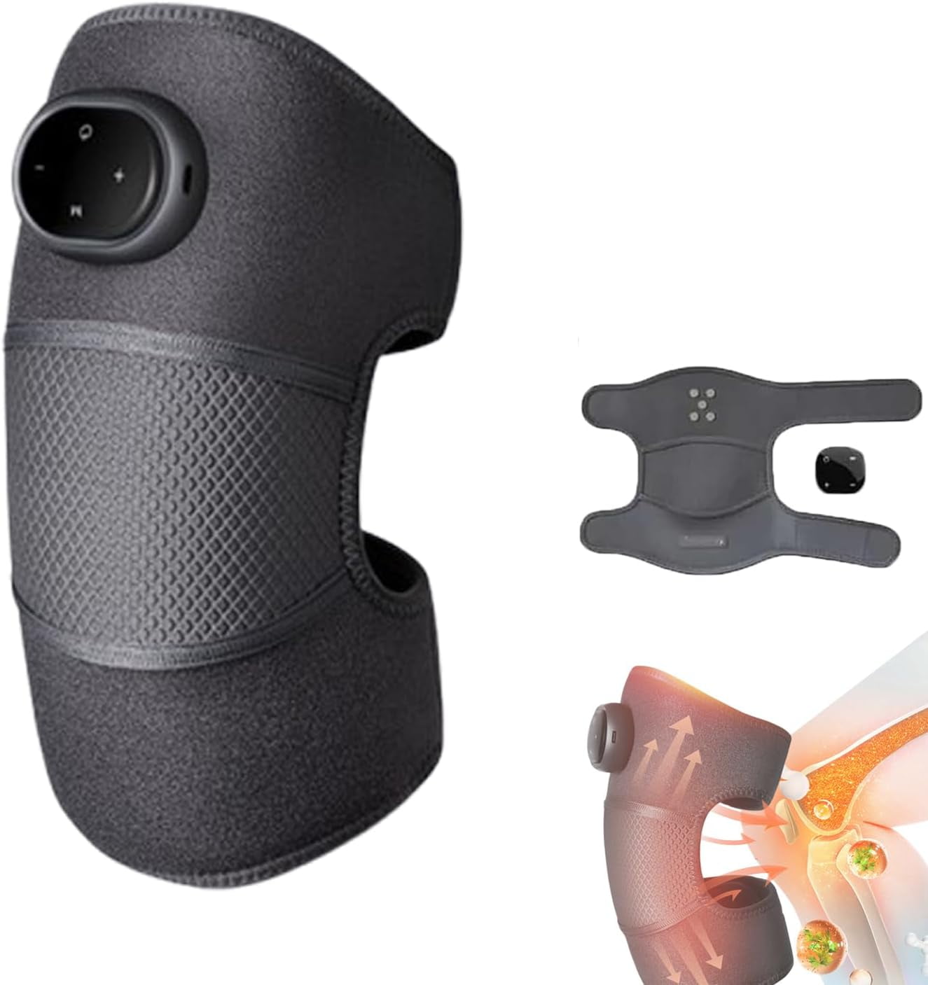 Vita Knee Relieve - 2025 Vitaknee Cordless Massager, Vita Knee Relief Massager, 3 Modes & 5 Temp ...