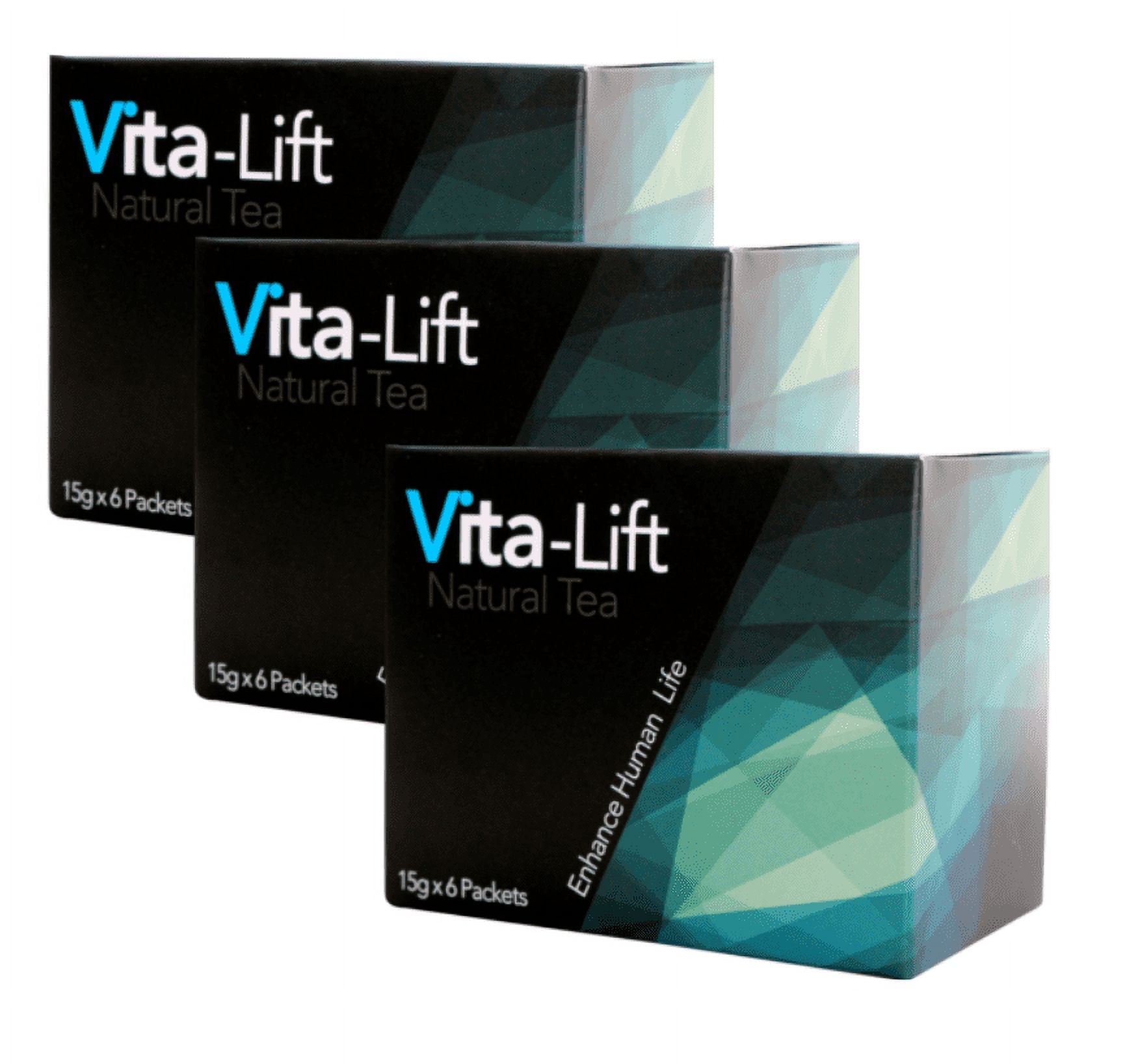 Vita-Lift Natural Herbal Tea, Pack of 3, 18 Packets Each, FREE SHIPPING ...