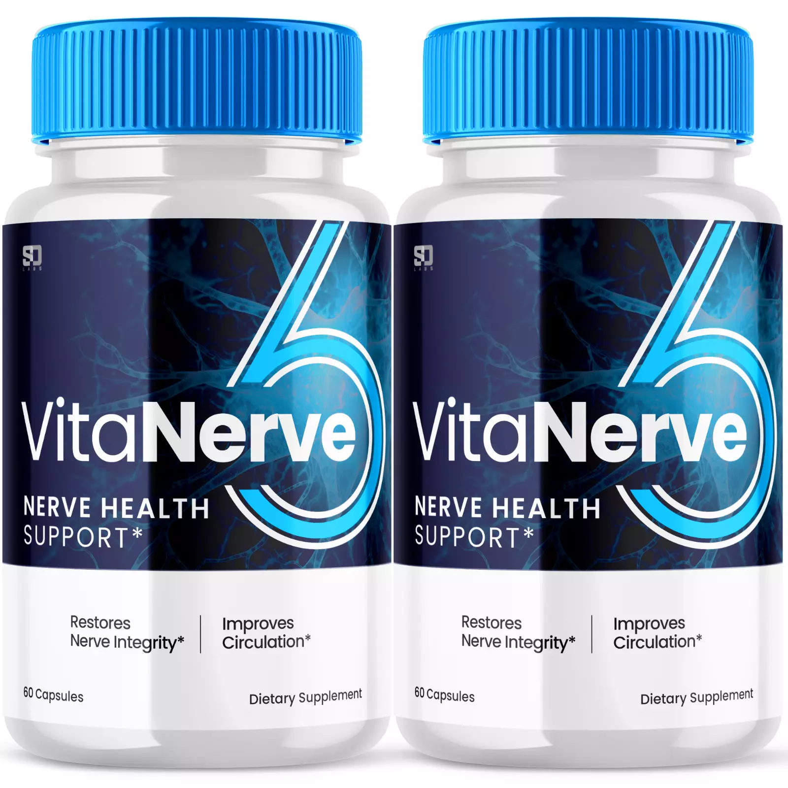 Vita Nerve 6 – Support for Nerve Health and Everyday Vitality (2 Pack ...