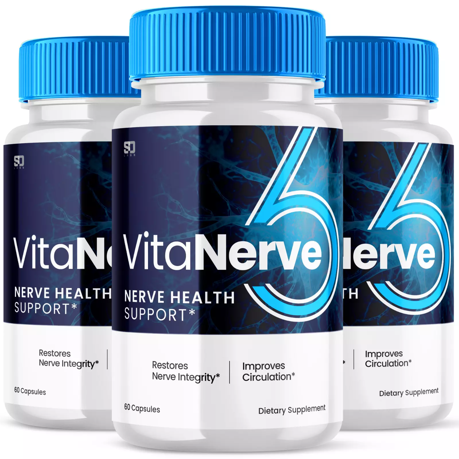 Vita Nerve 6 – Support for Nerve Health and Everyday Vitality (3 Pack ...