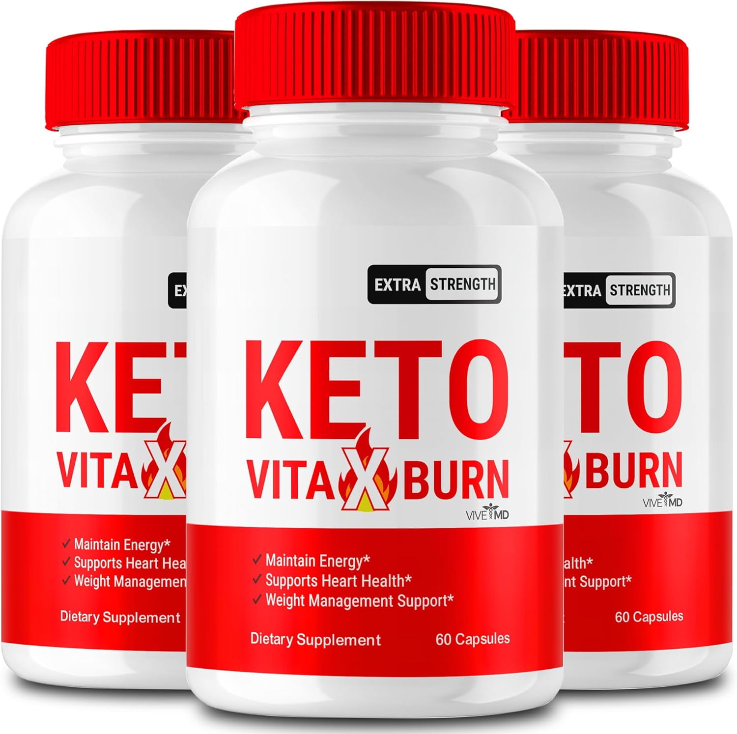 Vita X Burn Keto Support Vitamins Pills (3 Pack) - Walmart.com