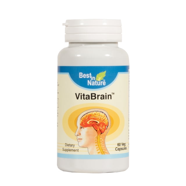 VitaBrain - Brain Support Supplement 60 Capsules - Walmart.com