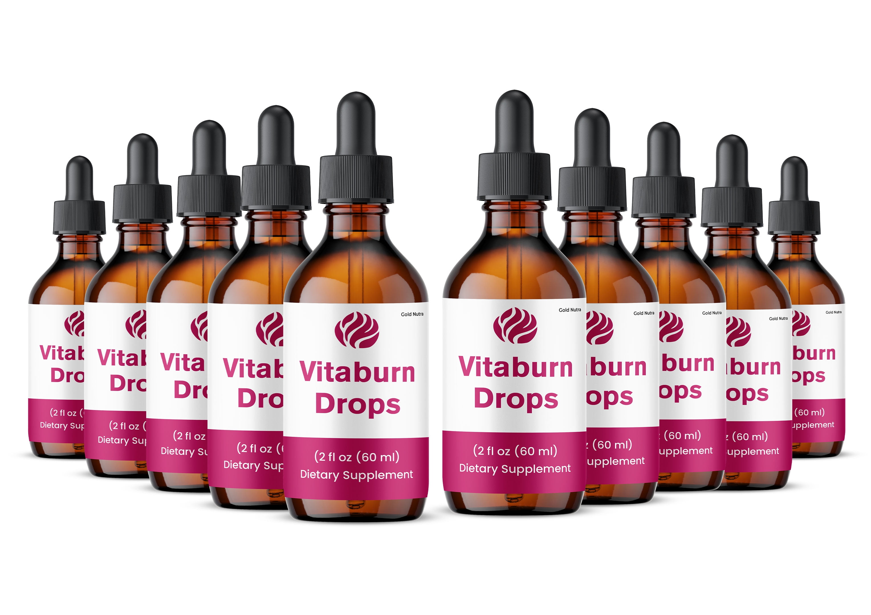 VitaBurn Drops Liquid Supplement, Vita Burn All Natural Extract Formula ...