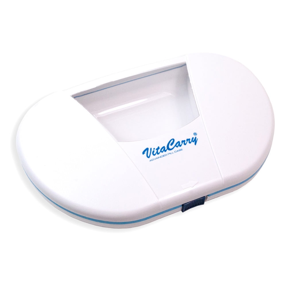 VitaCarry 7 Compartment Pill Box - Travel Organizer for Medication ...