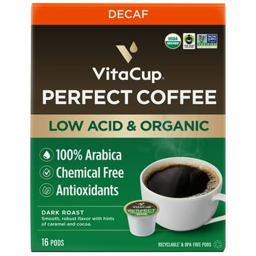 Kava Low Acid Instant Coffee 4 oz with Rich Aroma and Reduced Acid for ...