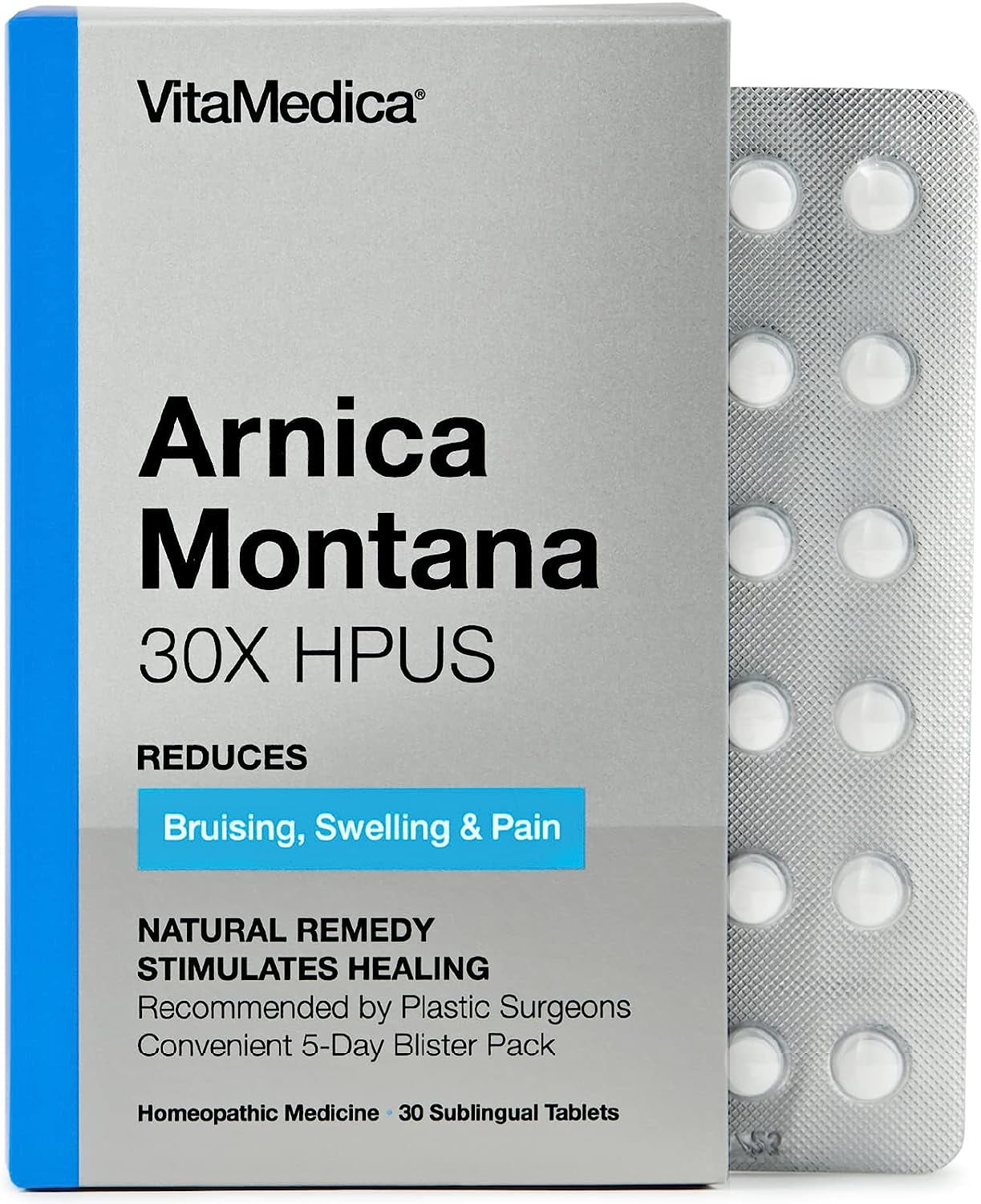 VitaMedica , Arnica Montana , 30X , HPUS , Made in USA , Plant Based , Bruising , Swelling ...