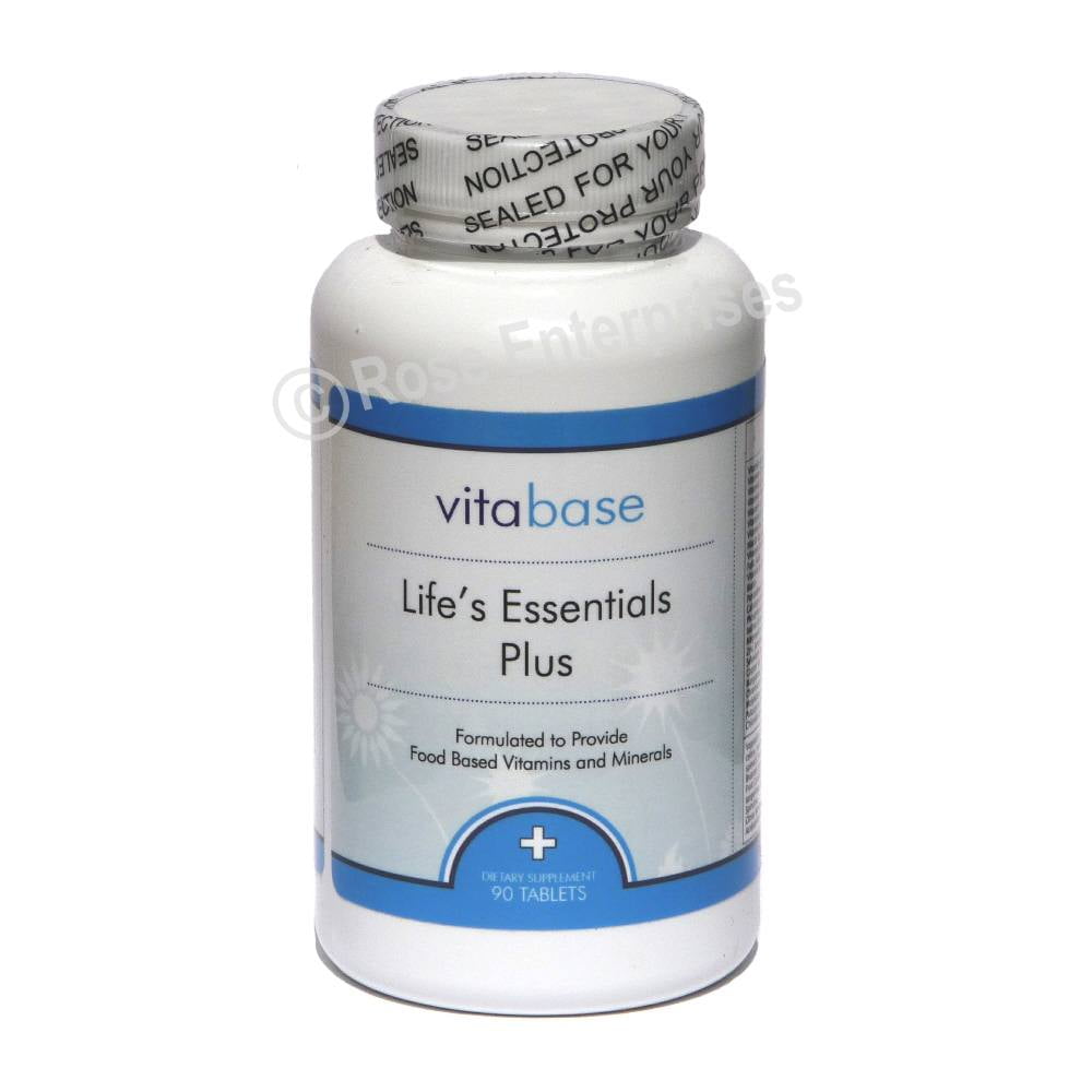 Vitabase Life's Essentials Plus Multi-Vitamin - 90 Tablets - Walmart.com