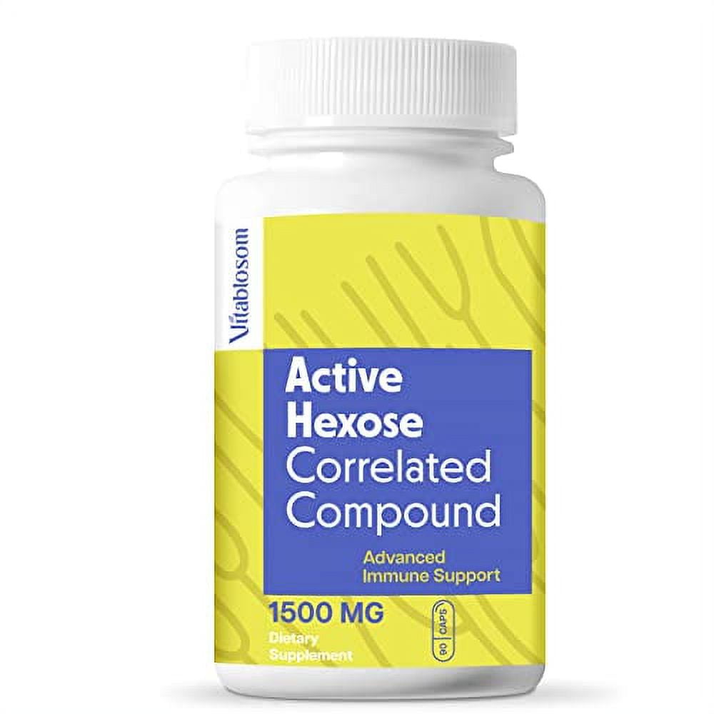 Vitablosom Active Hexose Correlated Compound Supplement 1500mg, Natural ...