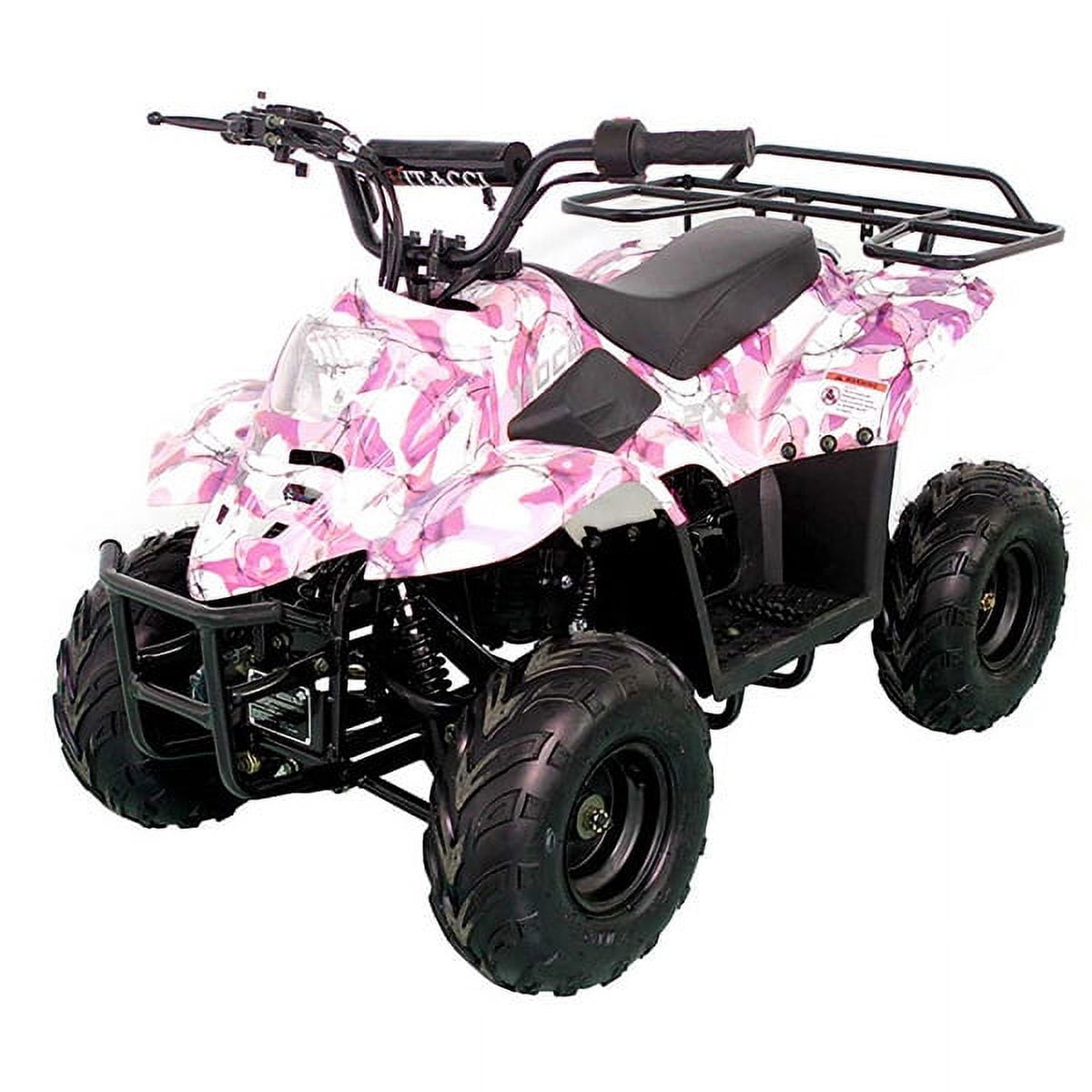 Vitacci Hawk 110cc Kids ATV - Gas Powered Youth Four Wheeler with ...
