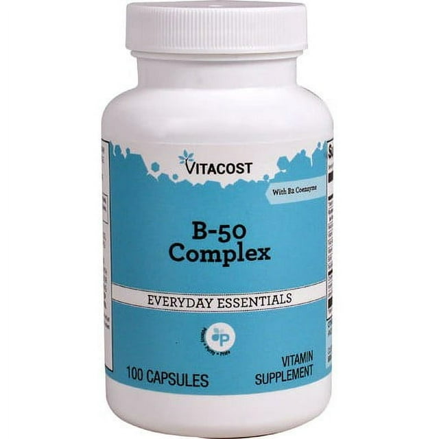 Vitacost B 50 Complex 100 Capsules