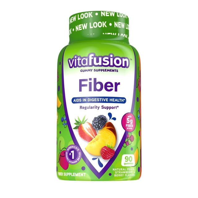 Vitafusion Fiber Gummy Vitamins, 90ct - Walmart.com