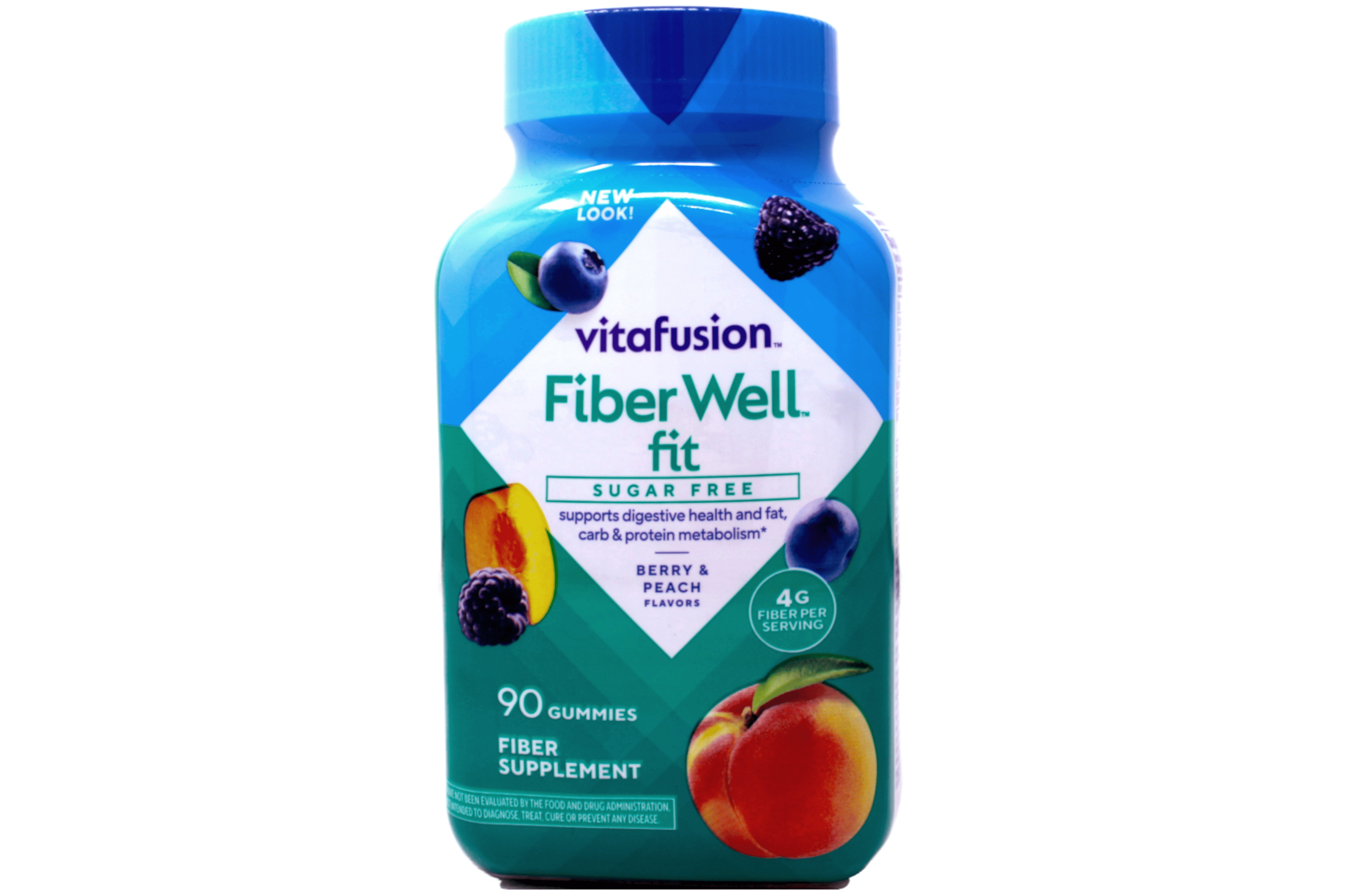 Vitafusion Fiber Well Fit Gummies Supplement, 90 Count (Packaging May Vary) - Walmart.com