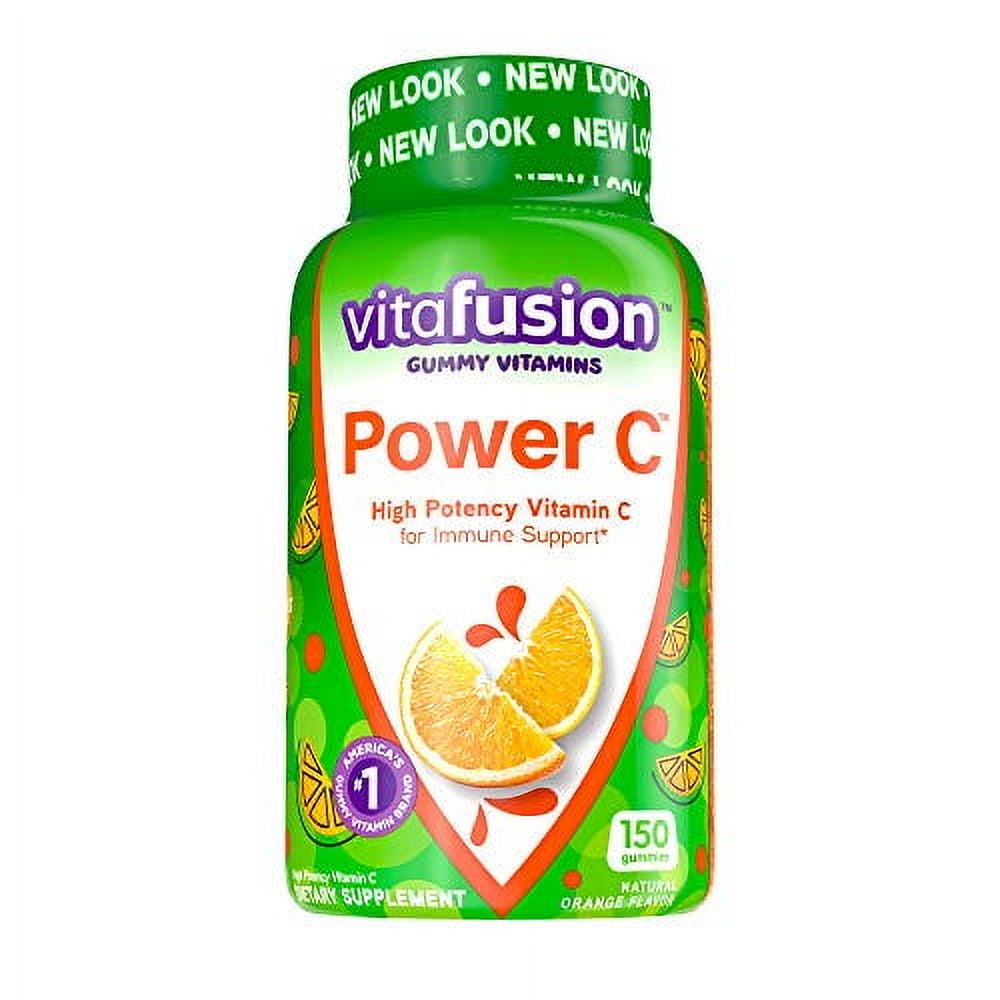 Vitafusion Power C Gummy Immune Support, 150 Count, 2 Pack - Walmart.com