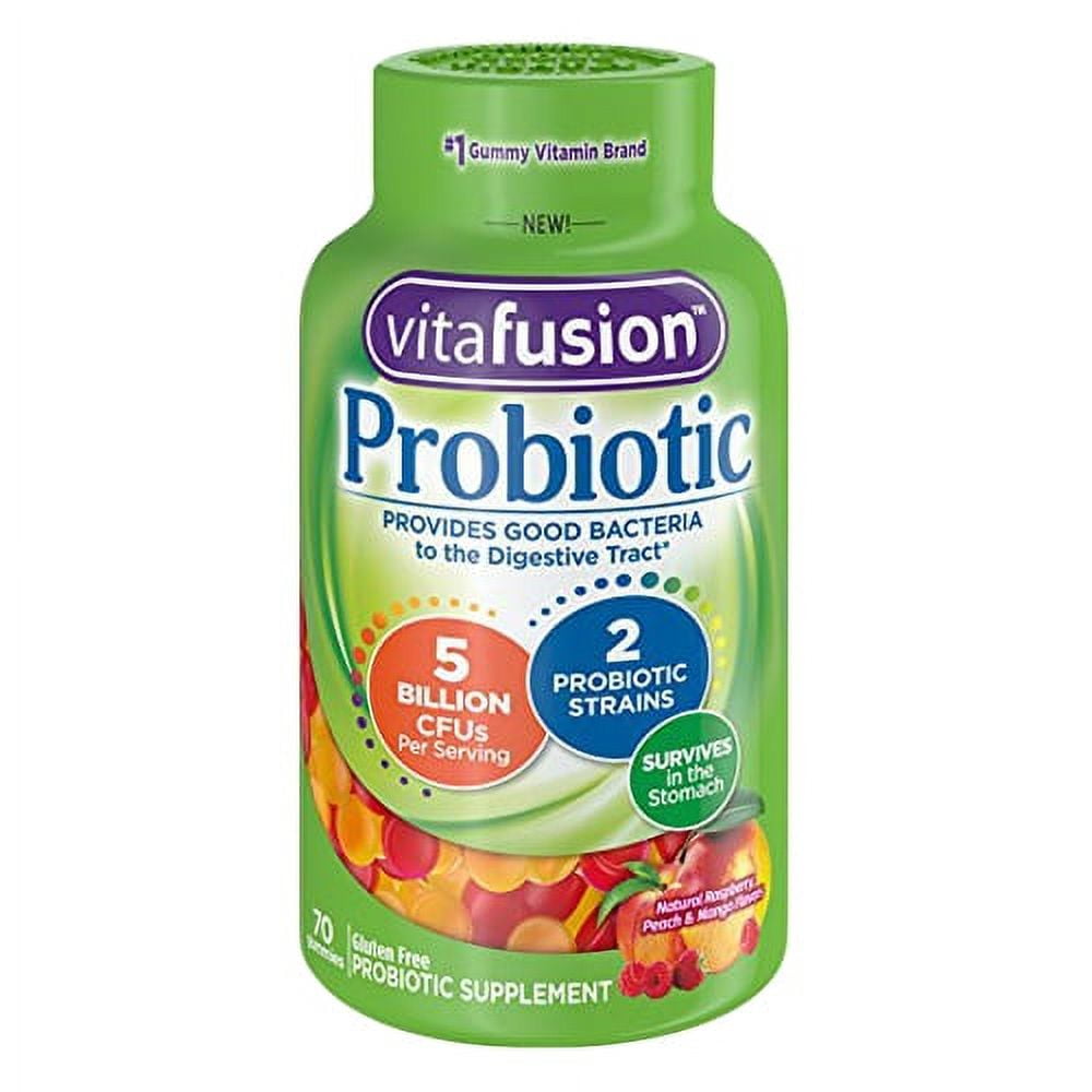 Vitafusion Probiotic Gummies, 70 Ea, 6 Pack - Walmart.com